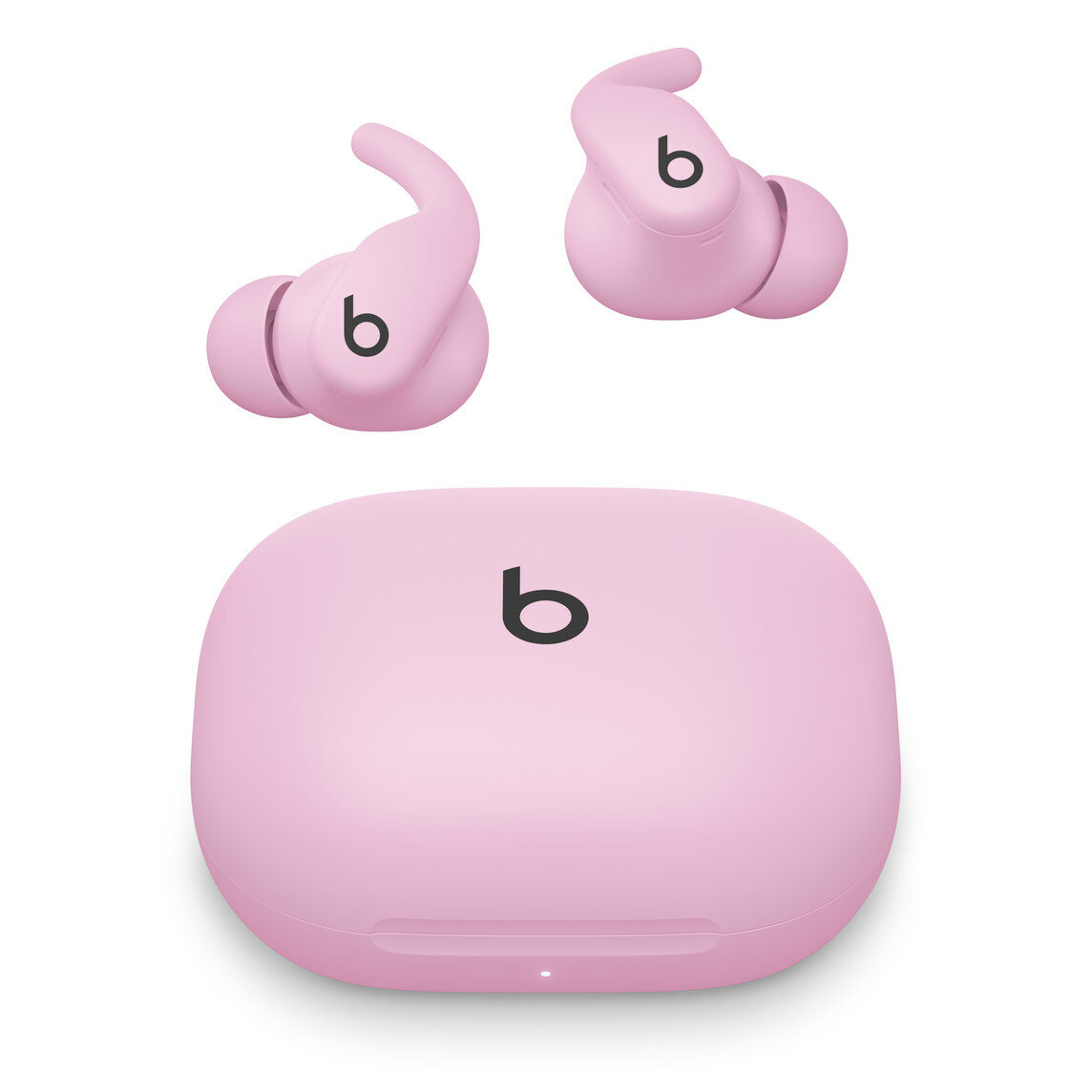 Наушники Beats Powerbeats Fit, беспроводные, с шумоподавлением, розовые (ME2L4)