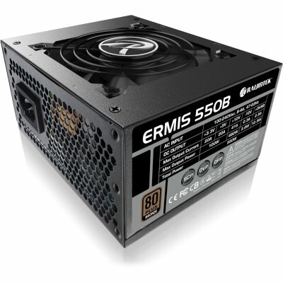 Блок питания Ermis 550W Black