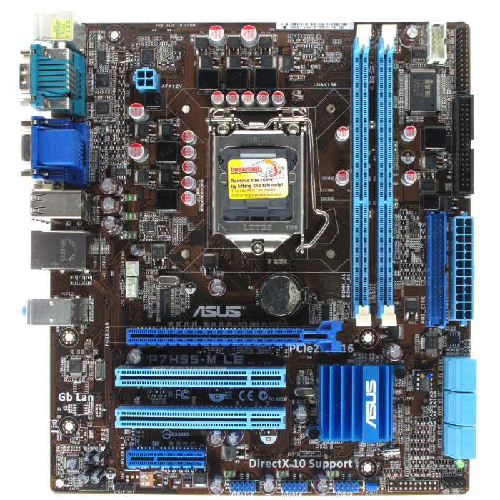 Материнская плата ASUS P7H55-M LE Socket 1156