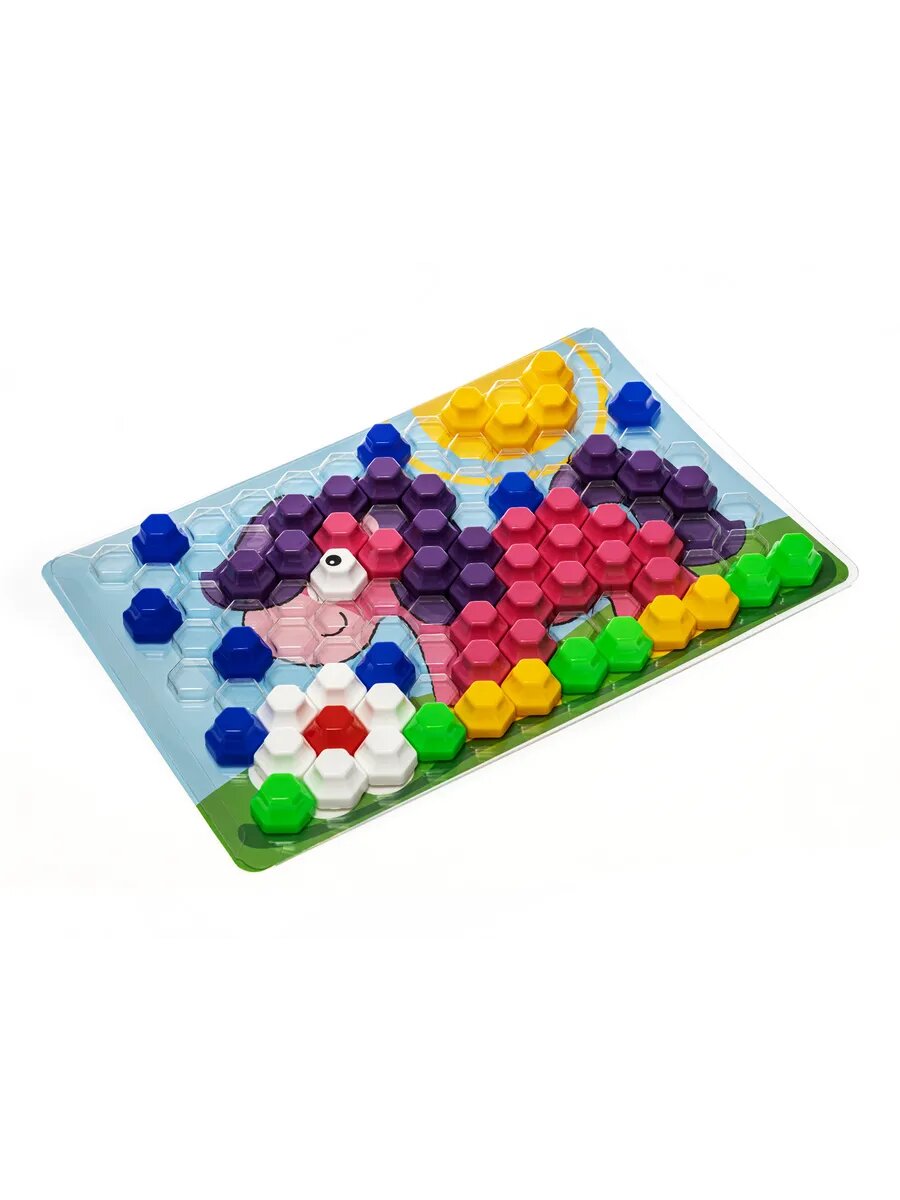 Мозаика для самых маленьких "Утенок" d2,5/107 эл Baby Toys