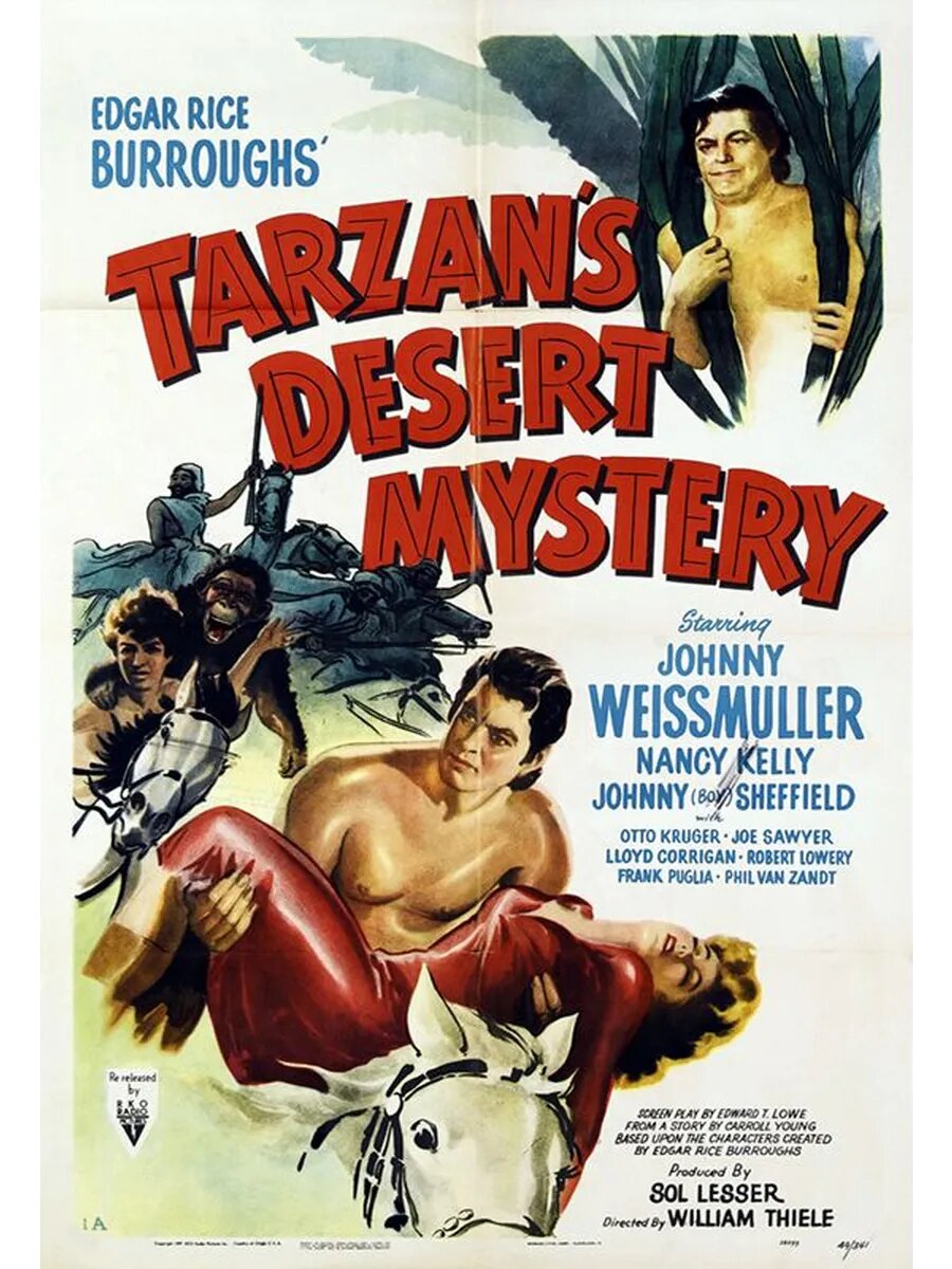 Тарзан и тайна пустыни (1943) (DVD-R)