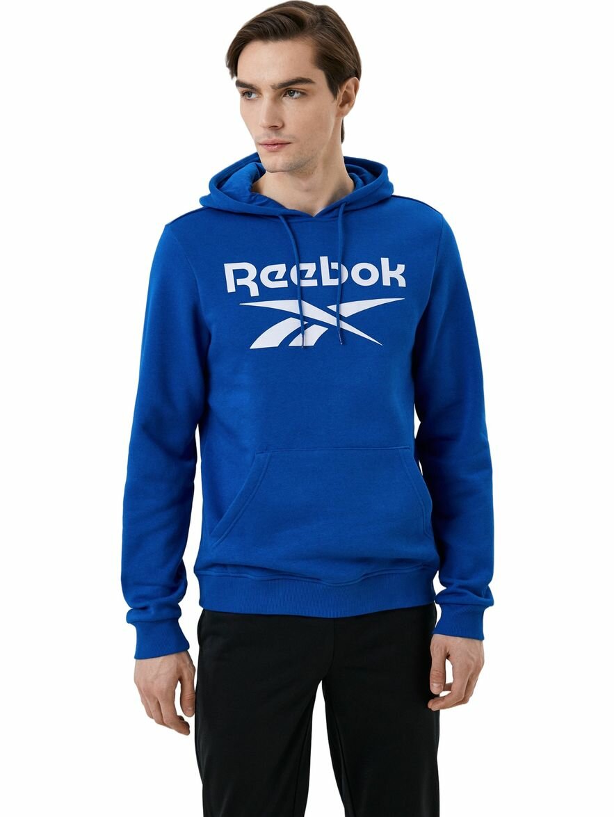 Худи спортивное Reebok Identity Fleece Stacked Logo Pullover Hoodie
