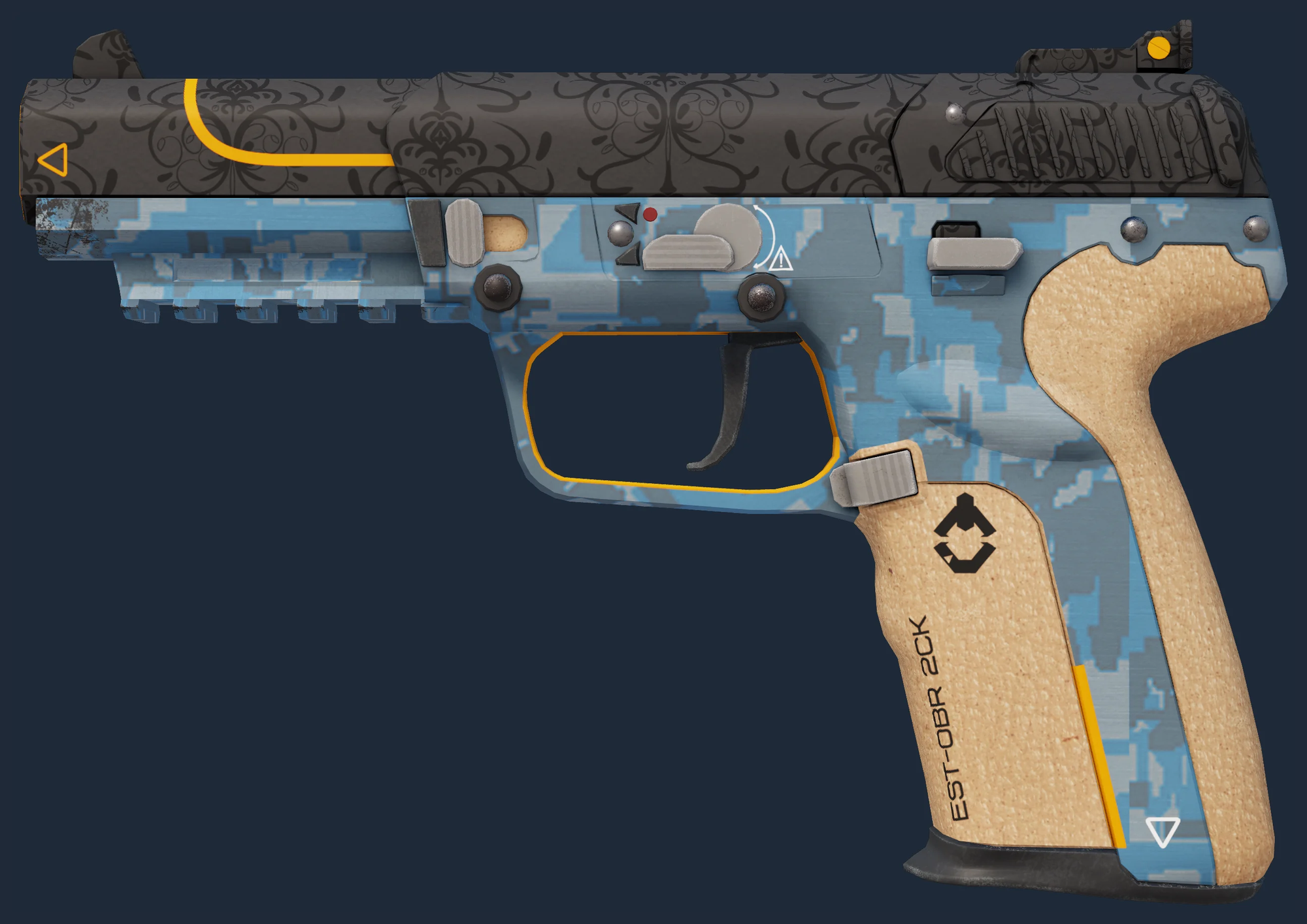 StatTrak™ Five-SeveN | Триумвират (Закалённое в боях) Скины CS2 с быстрой автовыдачей steam trade
