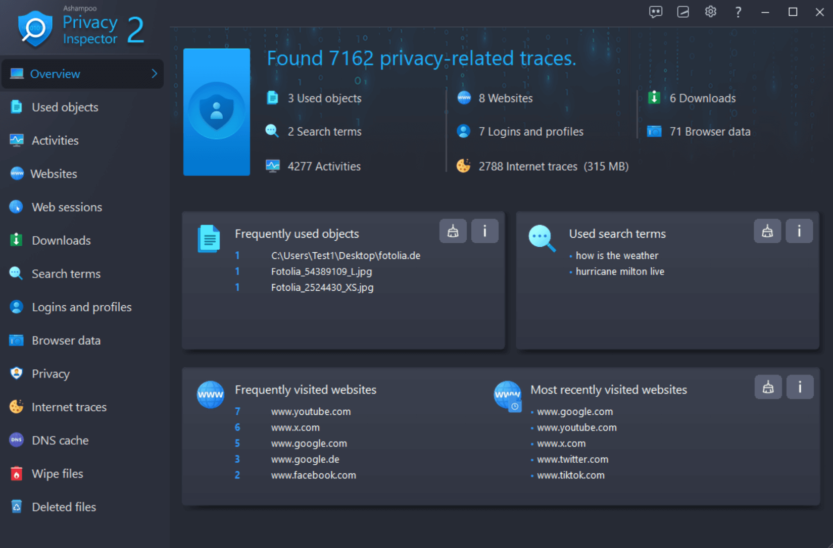 Ashampoo Privacy Inspector 2 Ключ активации • Цифровой ключ • регион Весь мир