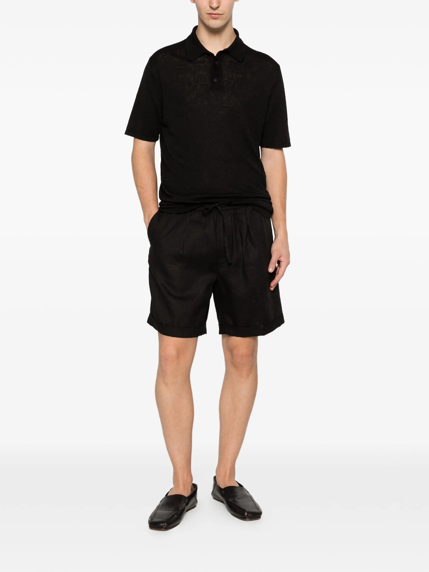 Рубашка Roberto Collina Button-fastening polo shirt, размер 48 — фото 1
