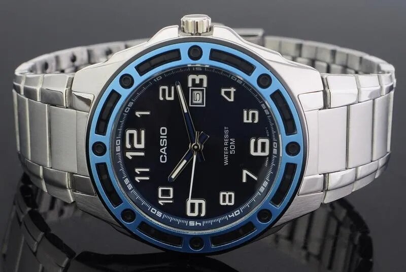 Наручные часы CASIO, синий — фото 1