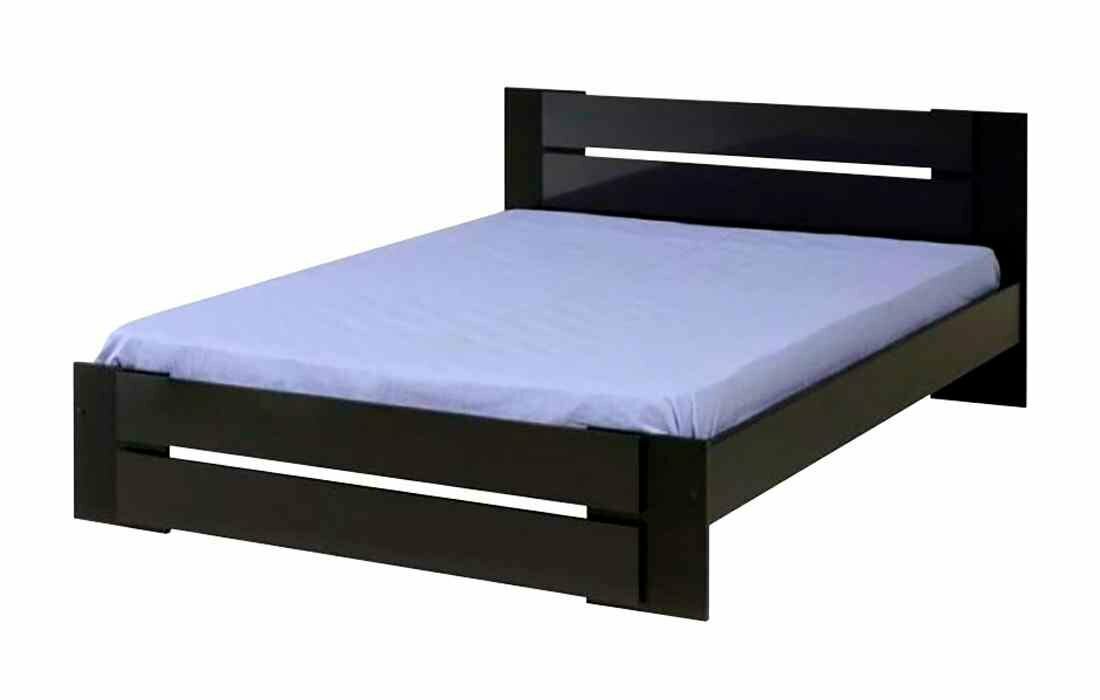 Двуспальная кровать "Модерн" из Массива сосны 160*200, классический орех 2