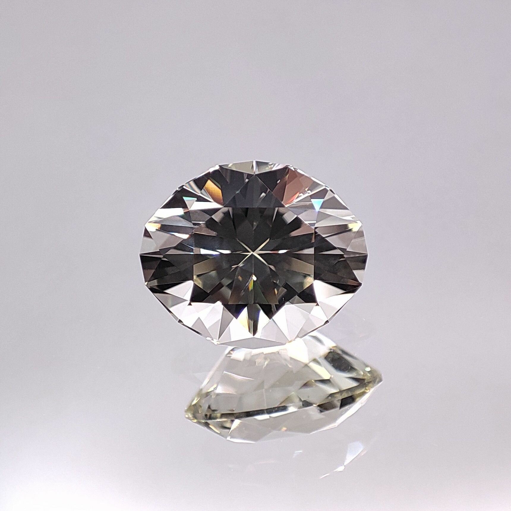 Цитрин овал 4.15 ct. Южный Урал + гемм. заключение