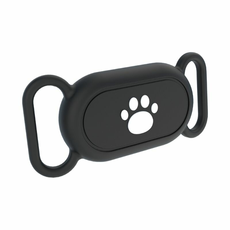 Защитный чехол для Трекера Samsung Galaxy SmartTag 2-Черный-Кошачья лапа