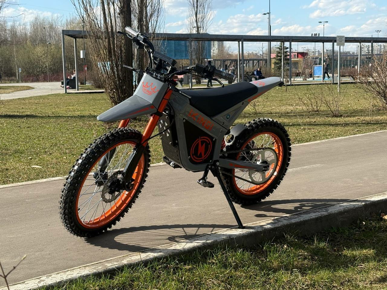 Электромотоцикл Электропитбайк Питбайк Ikingi S7 Pro Max 2500W, 60V/30AH