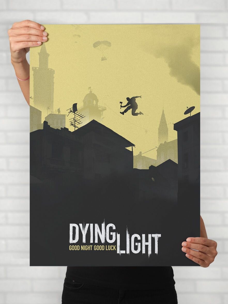 Плакат на стену для интерьера Дайн Лайт (Dying Light 17) - Постер по компьютерной игре формата A2 (42x61 см)