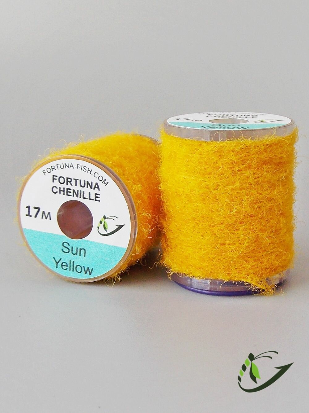 Синель Fortuna Chenille, цвет Sun Yellow (17-20 м. на катушке)