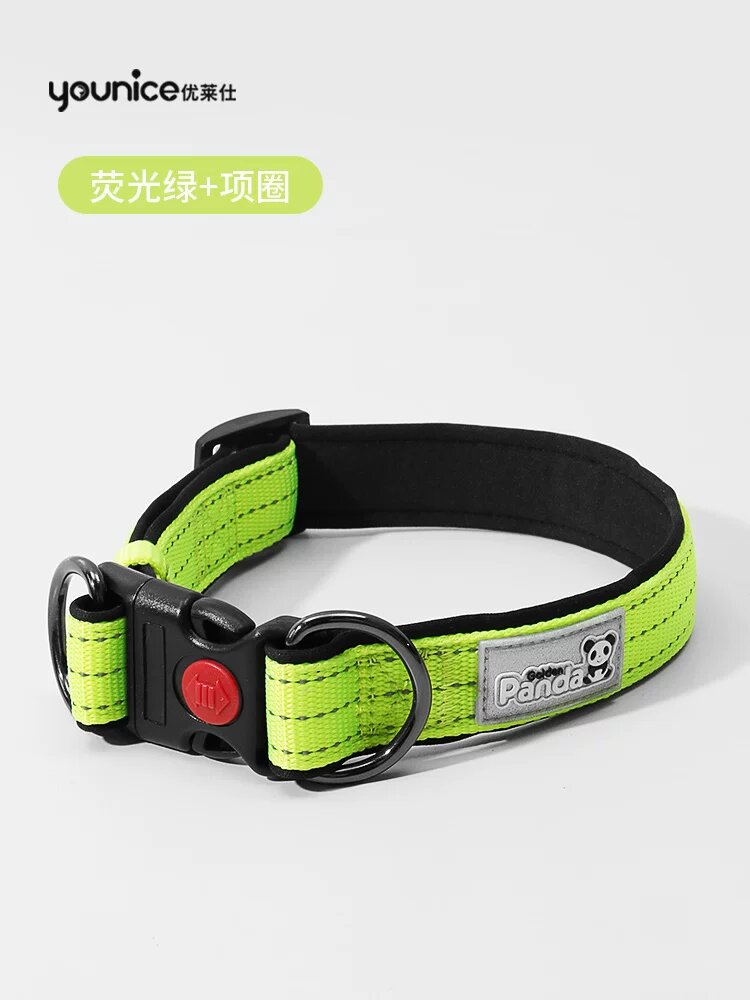 Ошейник для собак средних и крупных пород, специально для корги, шиба-ину, лабрадоров и малинуа, с особым поводком и