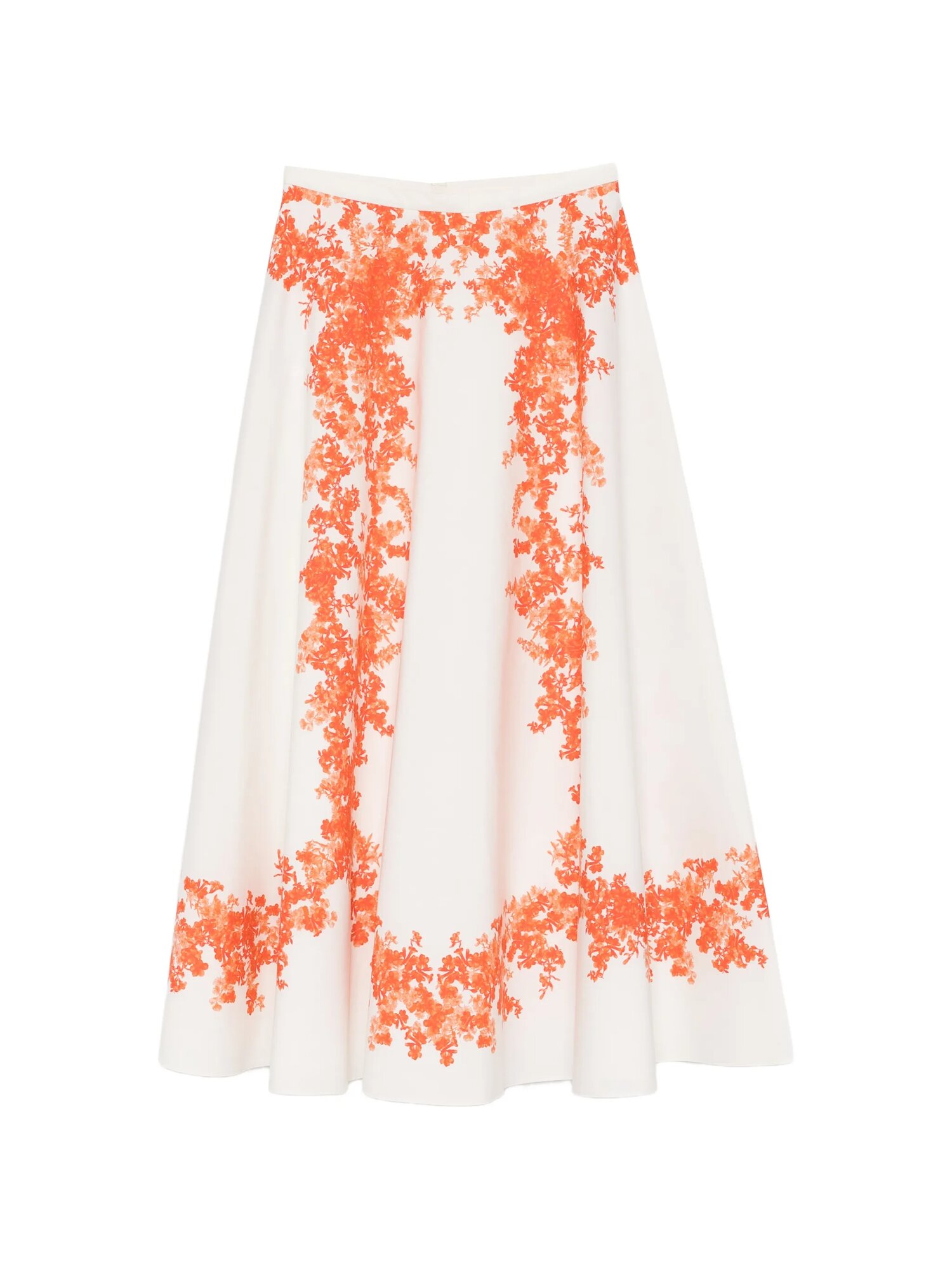 Юбка Floral midi skirt