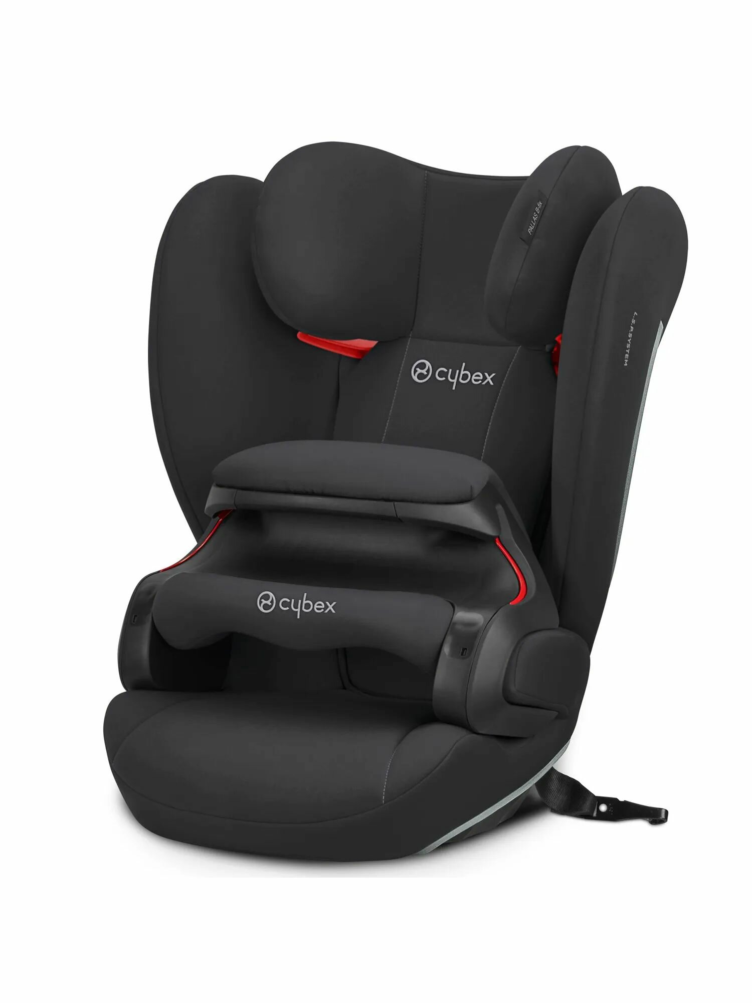 Детское автокресло Cybex Pallas B-Fix, группа 1/2/3, цвет Volcano Black