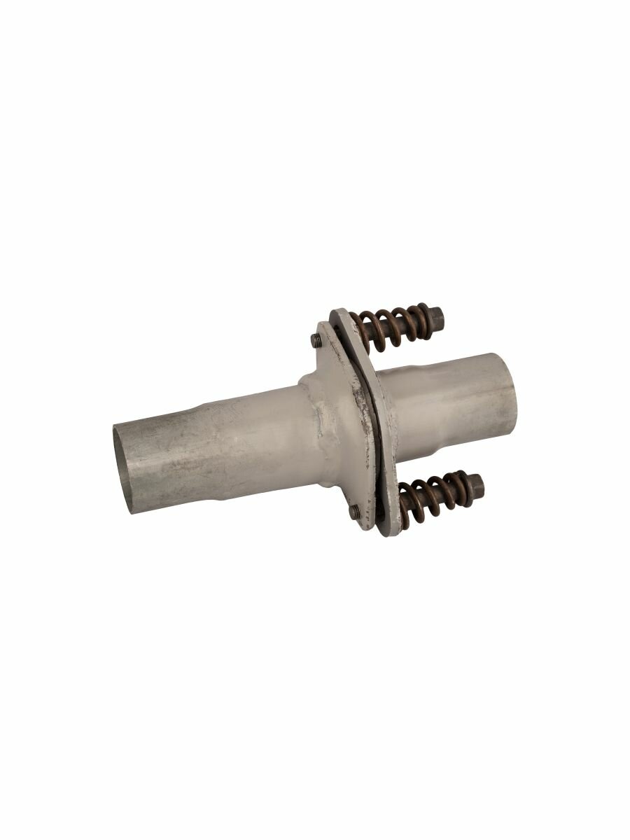 Фланец глушителя демпферный d45/50 L 205мм с графит. кольцом алюм. (BOOMERANG)