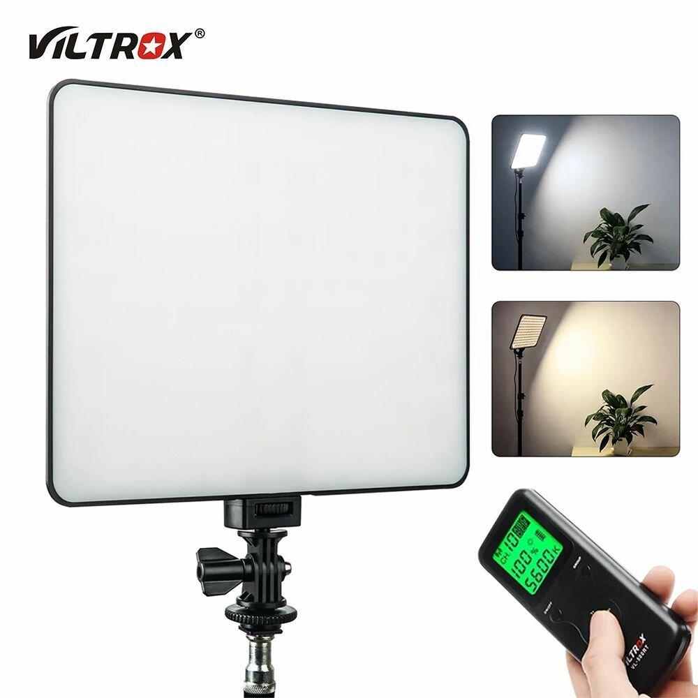 Viltrox VL200T 30W LED Photo Light Panel Регулируемый свет