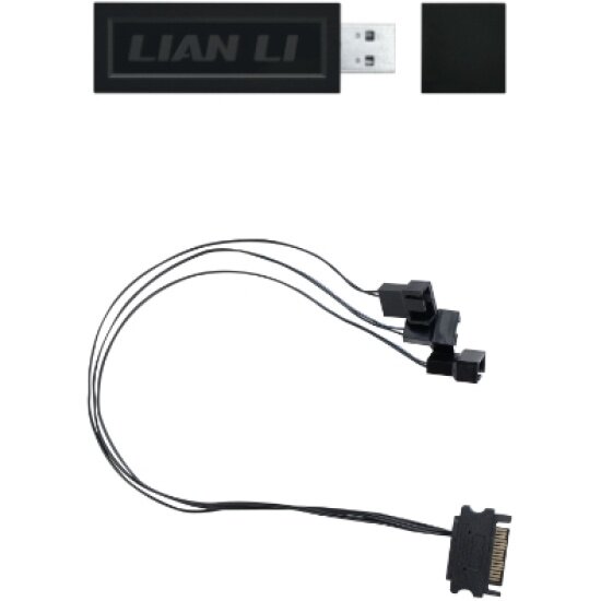 Контроллер для вентиляторов Lian LI L-Wireless R2 Black (RF-T-B)