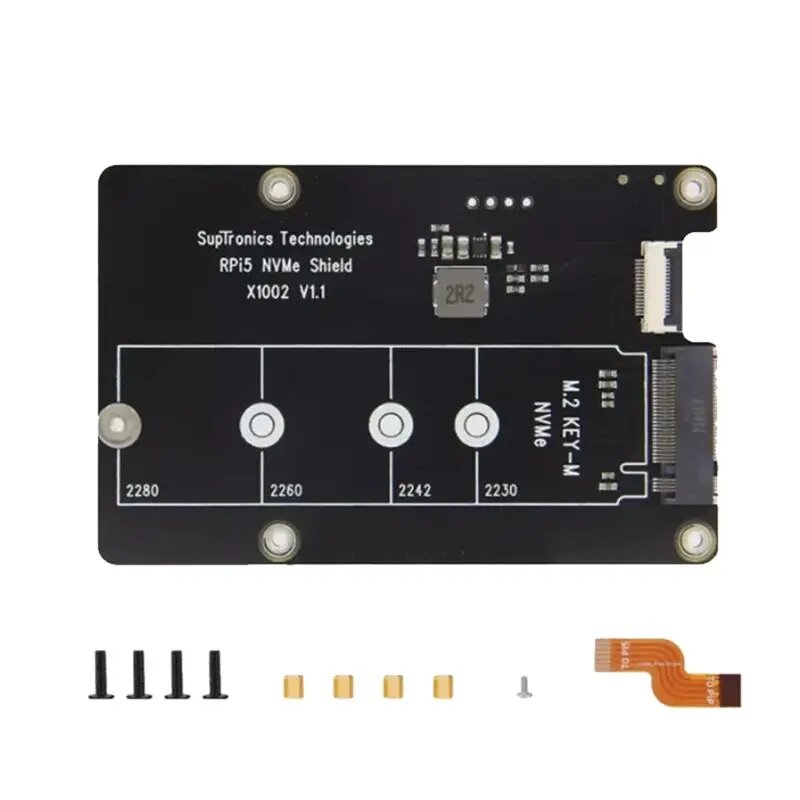 Расширение PCIe для M.2 NVMe SSD Raspberry Pi 5