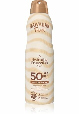 Солнцезащитное средство Hawaiian Tropic Hydrating Protection Lotion Spray, спрей, 220 мл, SPF 50
