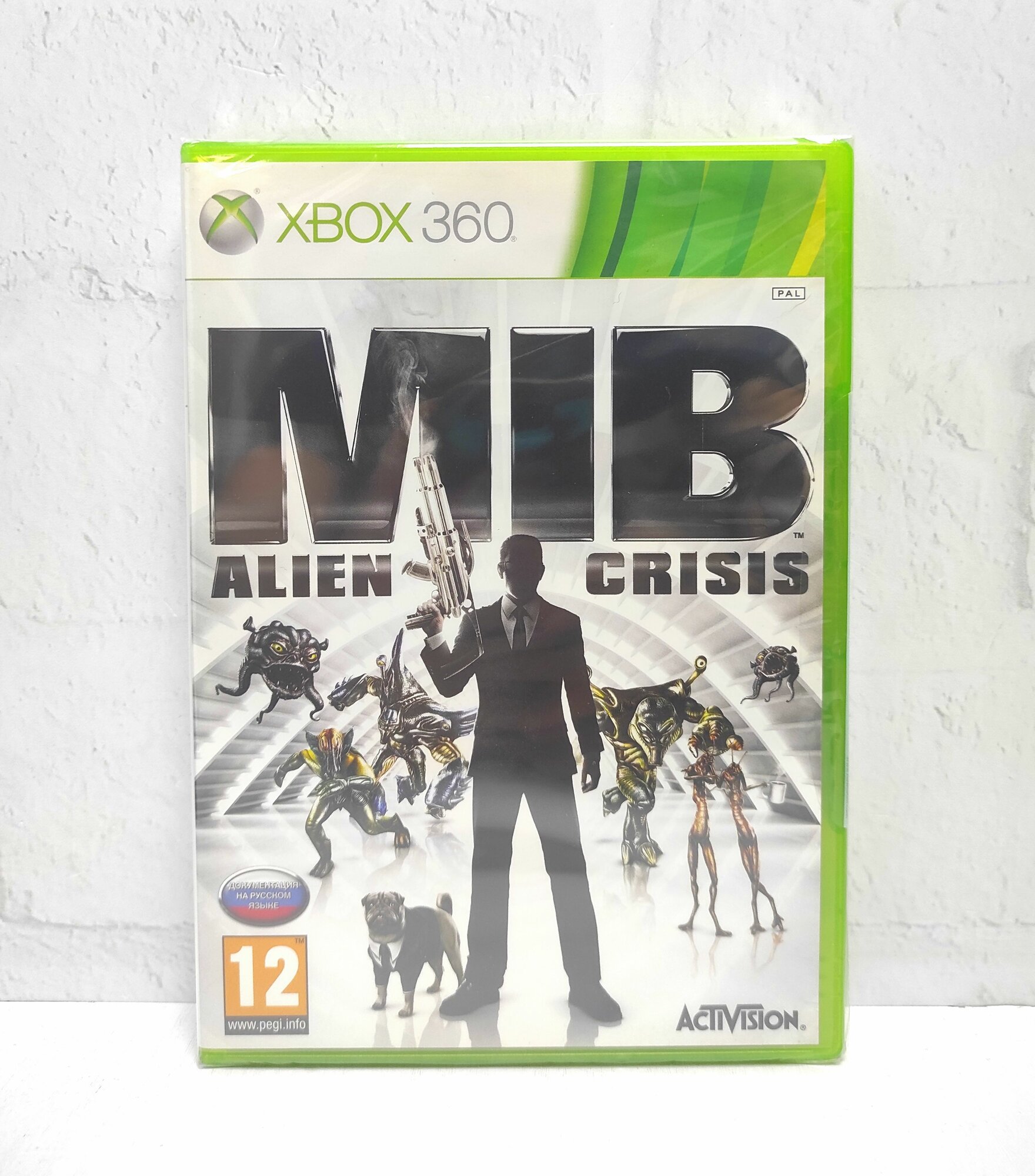 MiB Alien Crisis ENG Видеоигра на диске Xbox 360. Товар уцененный