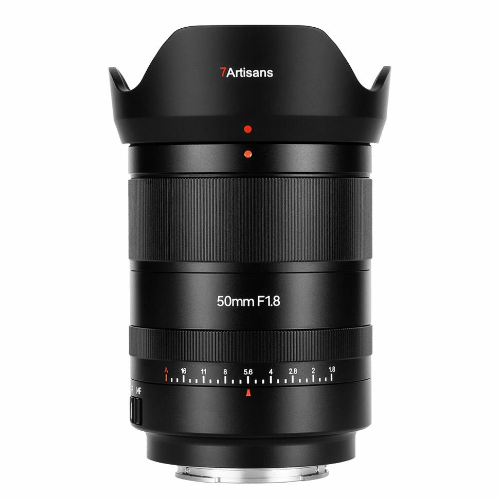 Объектив 7Artisans 50mm F1.8 AF E-mount, автоматическая фокусировка
