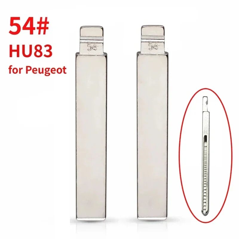 Лезвие ключа Peugeot 54 HU83, 30 шт