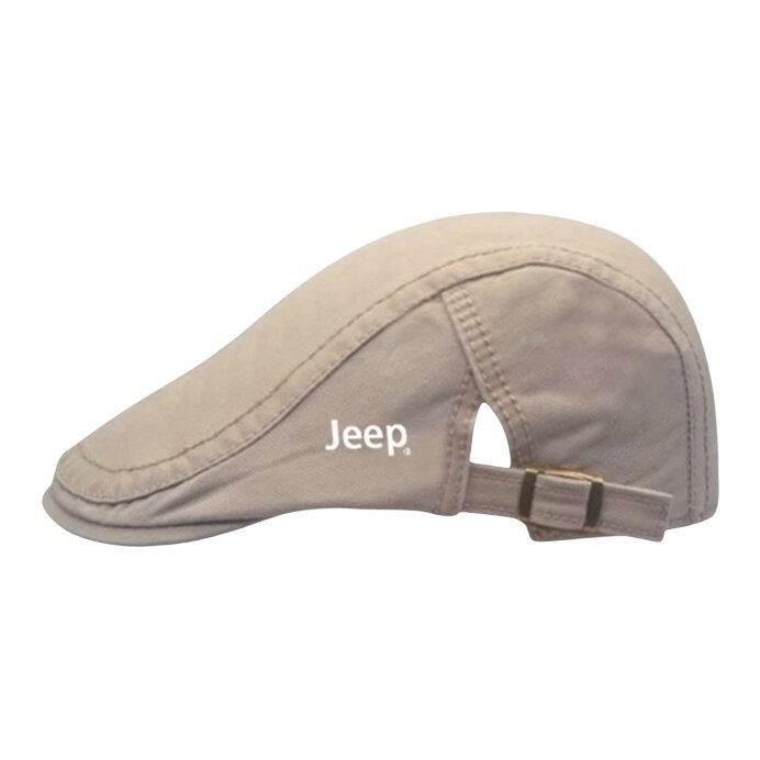 Берет JEEP для мужчин, размер Один размер, черный/хаки — фото 1