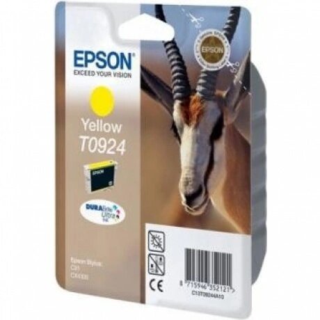 Картридж Epson T0924 желтый C13T10844A10