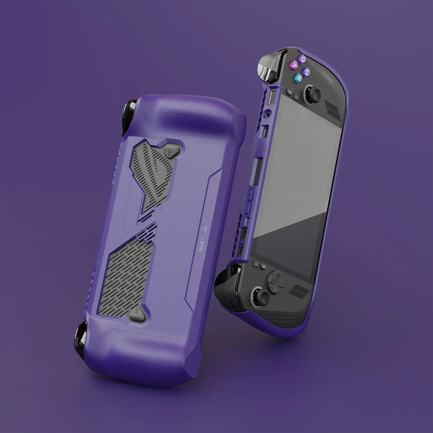 Чехол Skull & Co. GripCase Ally X Purple для ROG Ally