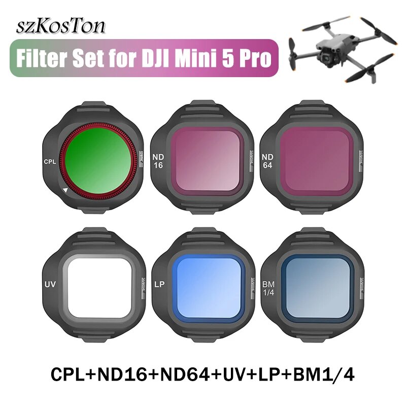 Набор фильтров SZKOSTON для DJI Mini 5 Pro