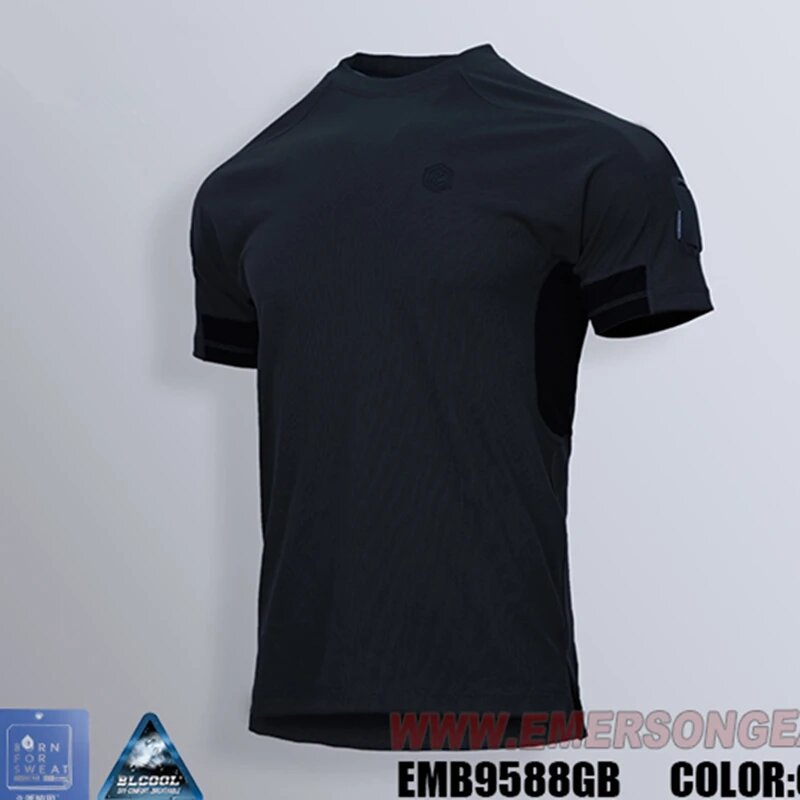 Emersongear BlueLabel Тактическая футболка Mandrill, Grey Blue