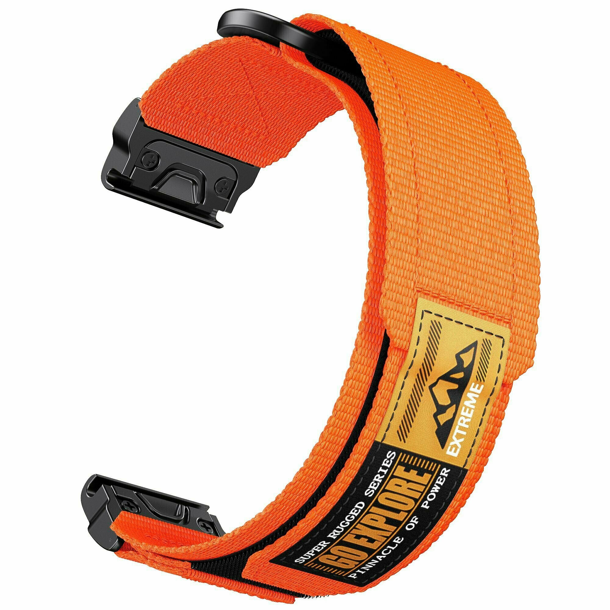 QuickFit Ремень 22 мм для Garmin Fenix 8 47 мм, Fenix 7 / 6 Pro 5 Plus, нейлоновые ремни для замены Garmin Epix 2, Forerunner 965 955 945 935 745 нейлоновый