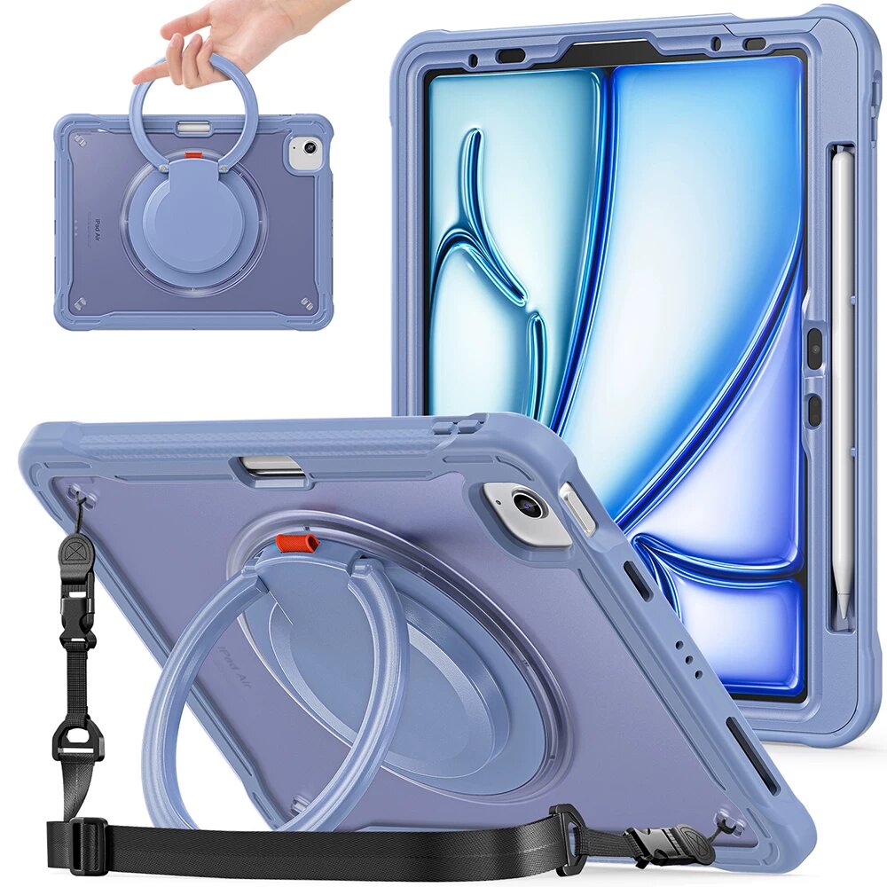 Прозрачный защитный чехол для iPad, легкий защитный чехол pro 11, 8-го, 7-го, 5-го поколений, mini6, air5, детский