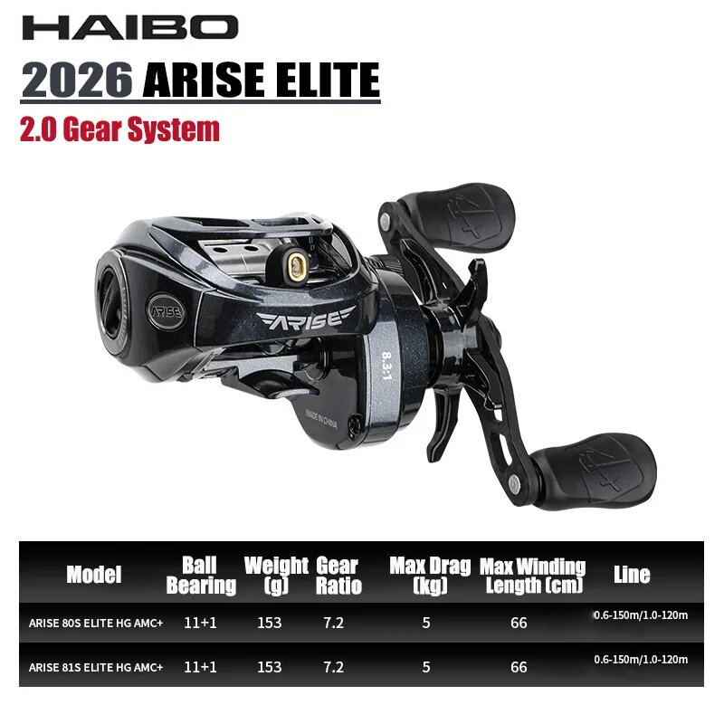 HAIBO 2026 Arise Elite HG Левая катушка
