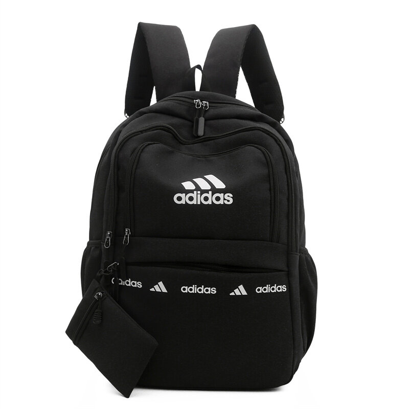 Вместительный легкий школьный рюкзак Adidas для учащихся средней школы, сумка для ноутбука，С портативной сумкой