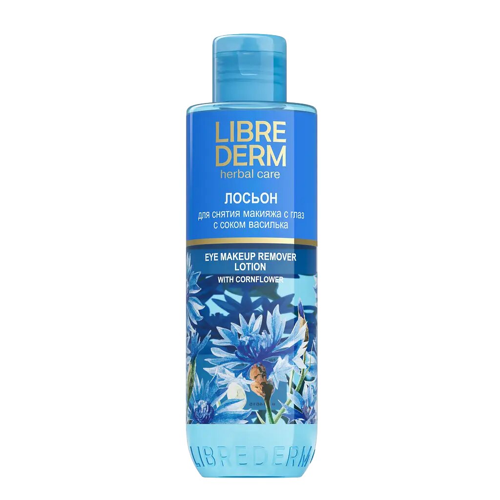 Librederm Herbal Care Лосьон для снятия макияжа с глаз с экстрактом василька 200 мл 1 шт