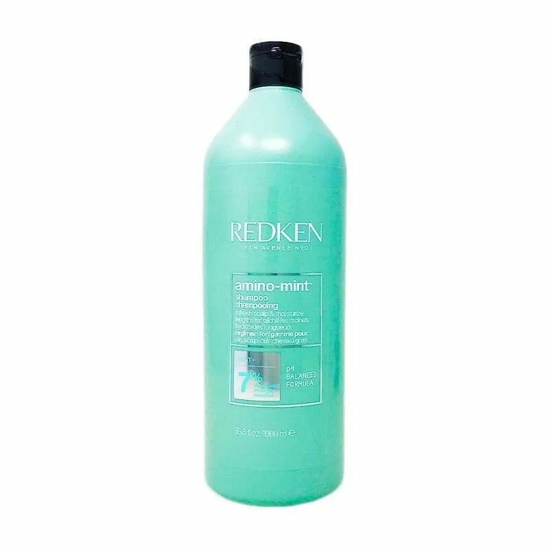 Redken - Amino Mint Shampoo Шампунь для контроля жирности кожи головы 1000 мл