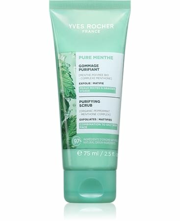 Скраб Yves Roccher Pure Menthe, 75 мл