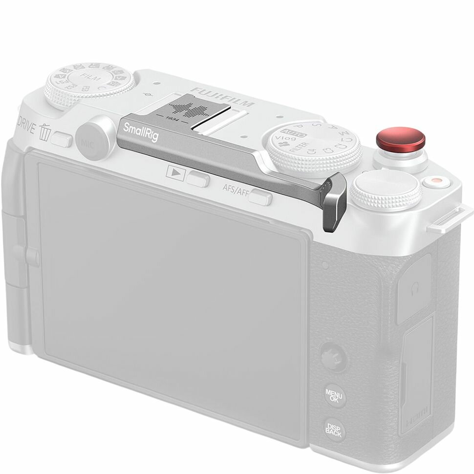 Упор для большого пальца SmallRig 4877B Thumb Grip для Fujifilm X-M5 Серебро
