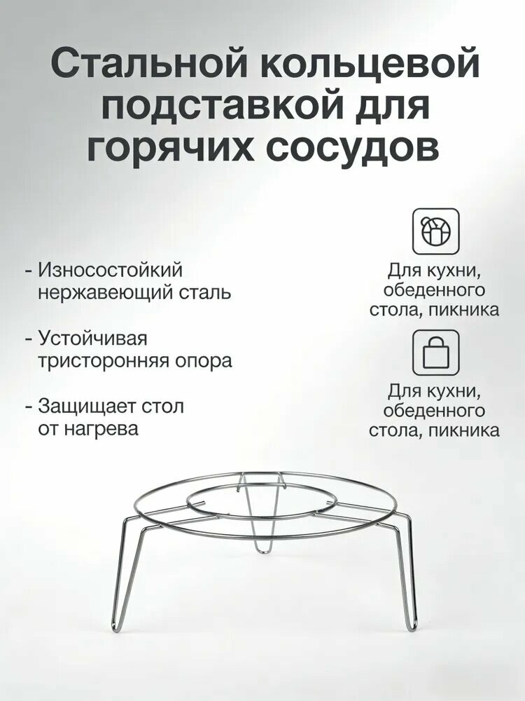 Держатель кухонный для микроволновой печи, 14 см х 14 см х 7 см, 1 шт