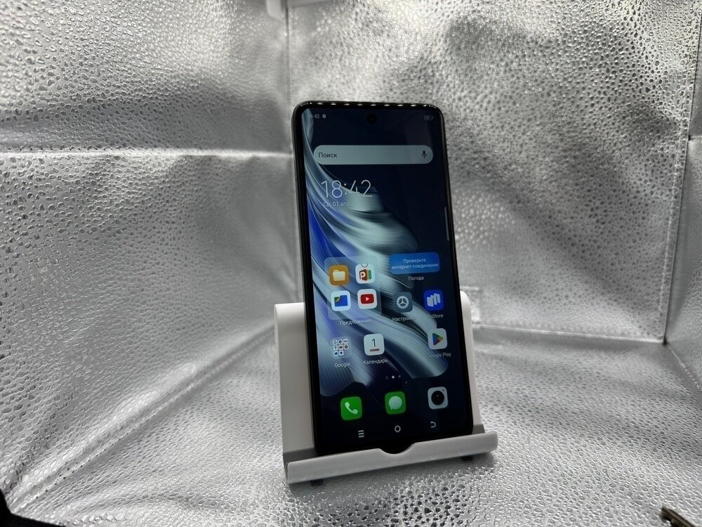 Смартфон TECNO Spark 20 8/256 ГБ Global для РФ, Dual nano SIM, gravity black, Б/У