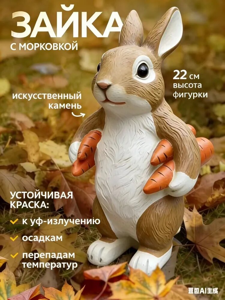 Фигурка садовая