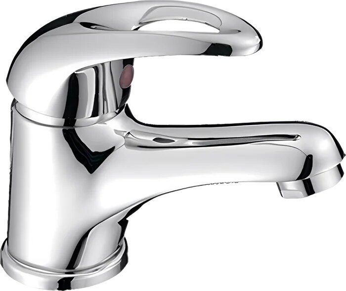 Смеситель для раковины Ledeme H15 L1015 хром, глянцевый, кран для ванной в раковину, из латуни, рычажный, с керамическим картриджем