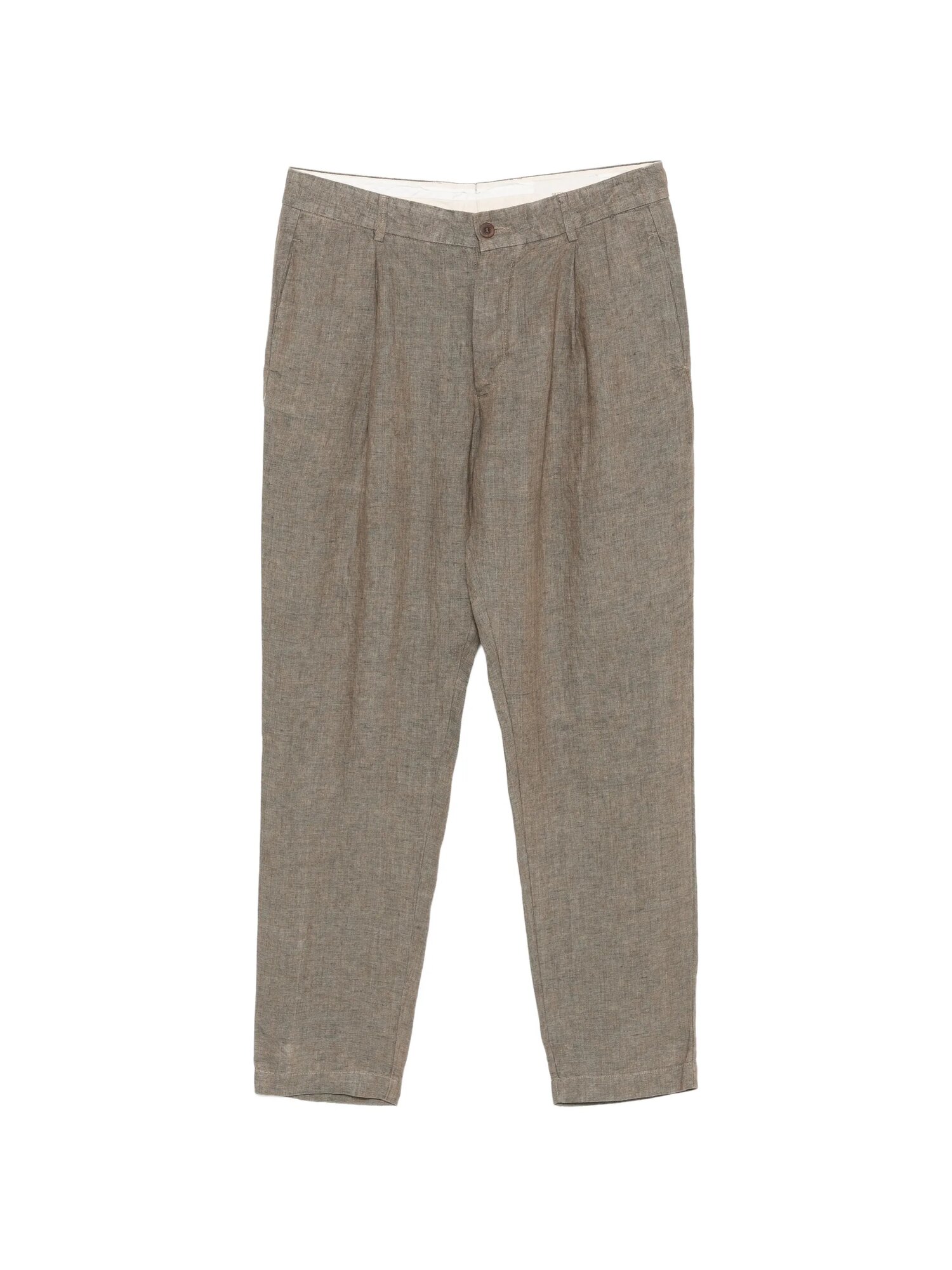 Брюки Pleated linen trousers