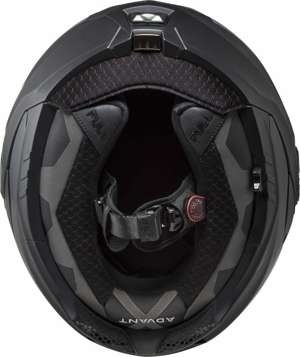 DECATHLON шлем защитный LS2 FF901 Advant X, черный матовый, m, 57-58 см