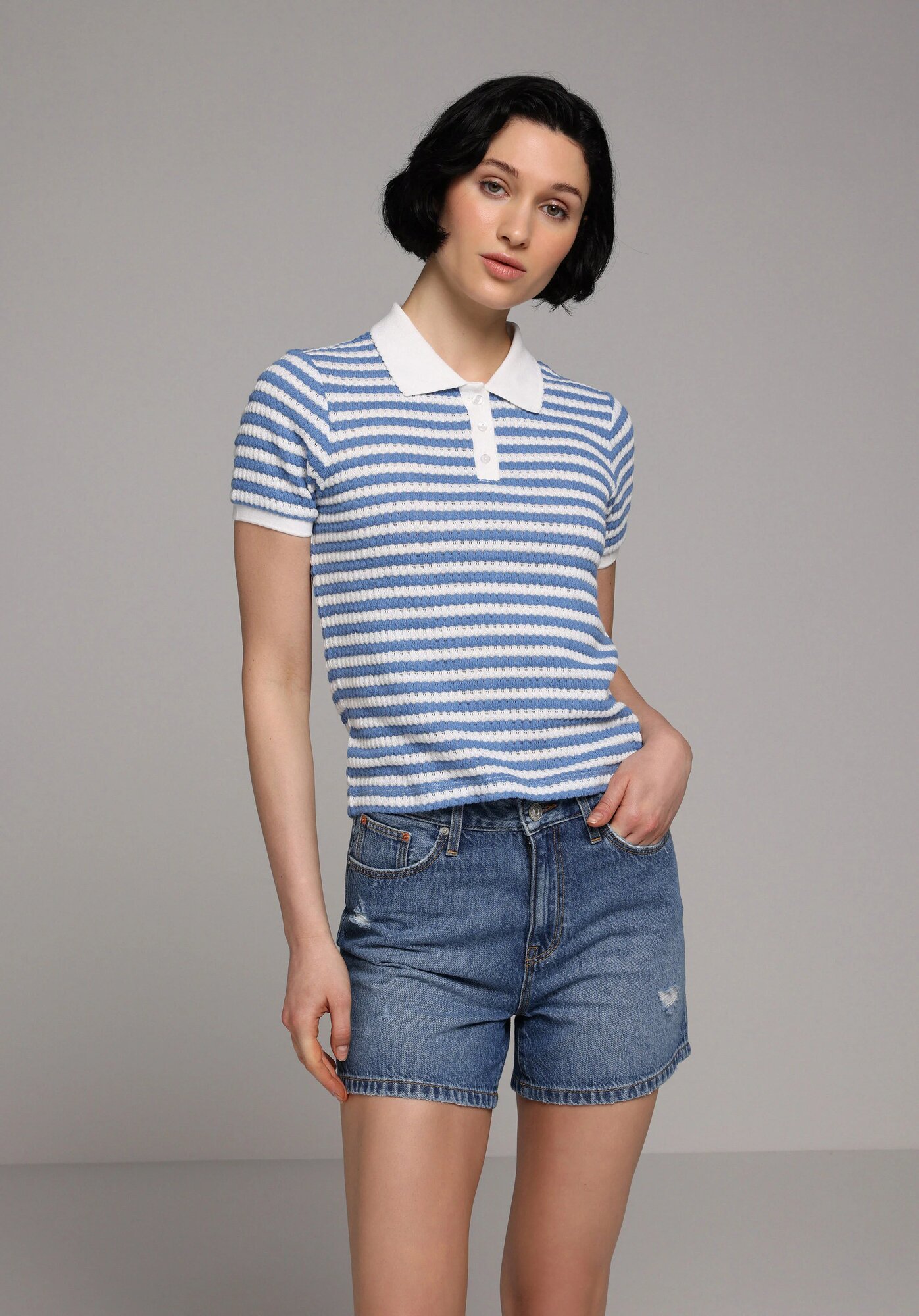 Шорты Mom Fit