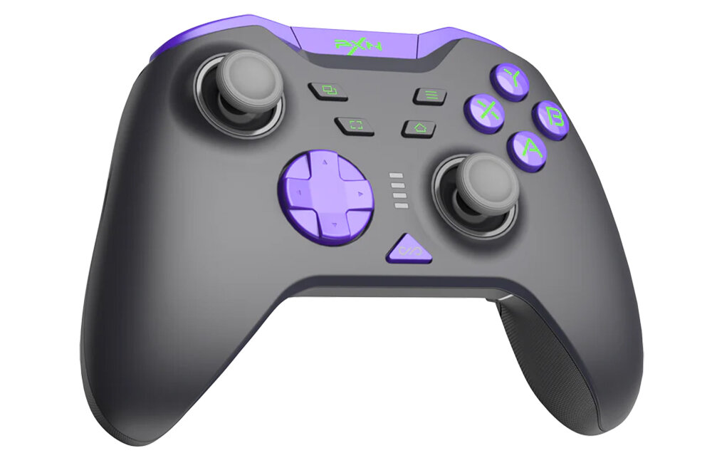 Геймпад PXN P5 8K, темно-серый/фиолетовый, для PC, Nintendo Switch, iOS, Android — фото 1