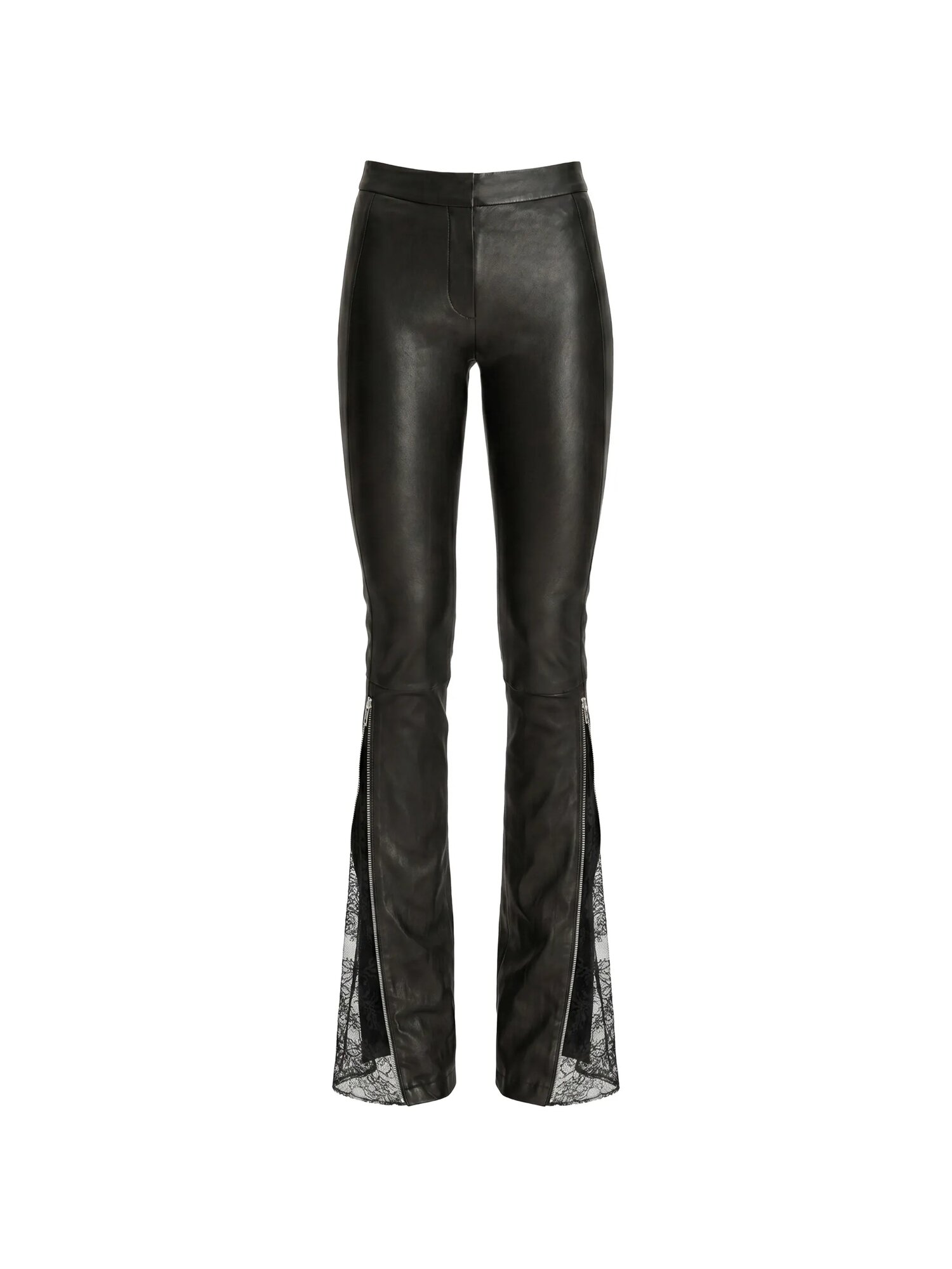 Брюки клеш ALMAZ Lace-trim flared trousers