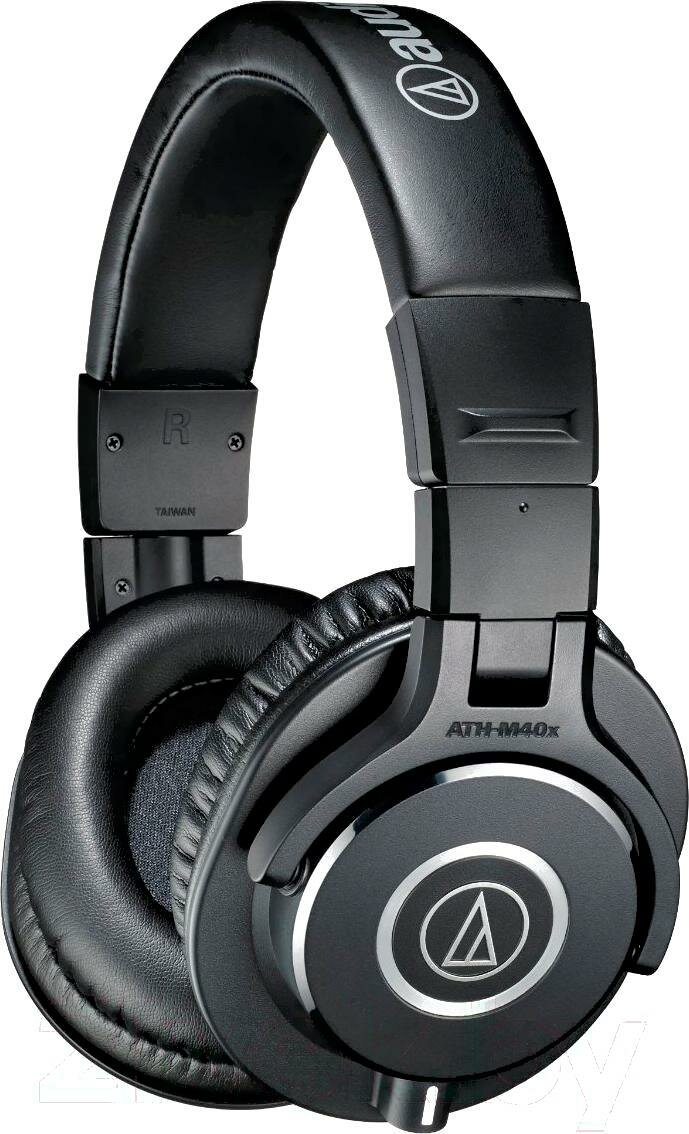 Наушники мониторный Audio-technica ATH-M50X 1.2м черный проводные оголовье